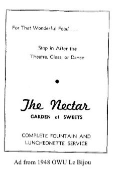 Adopt a Memory - The Nectar sign | Delaware County Historical Society