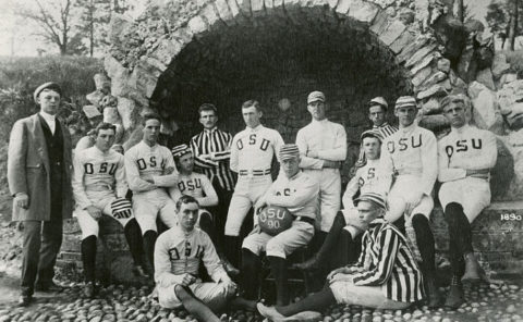 The First OSU-OWU Football Game | Delaware County Historical Society